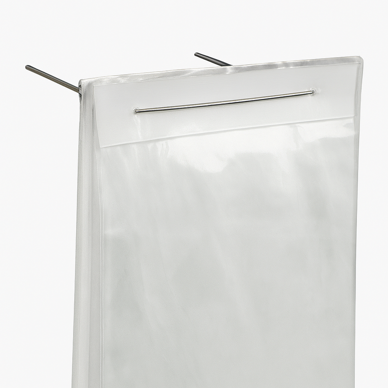 14x20+4BG+1.5 Lip 1 Mil LDPE Wicket Bags | 500/Case | Elements Supply